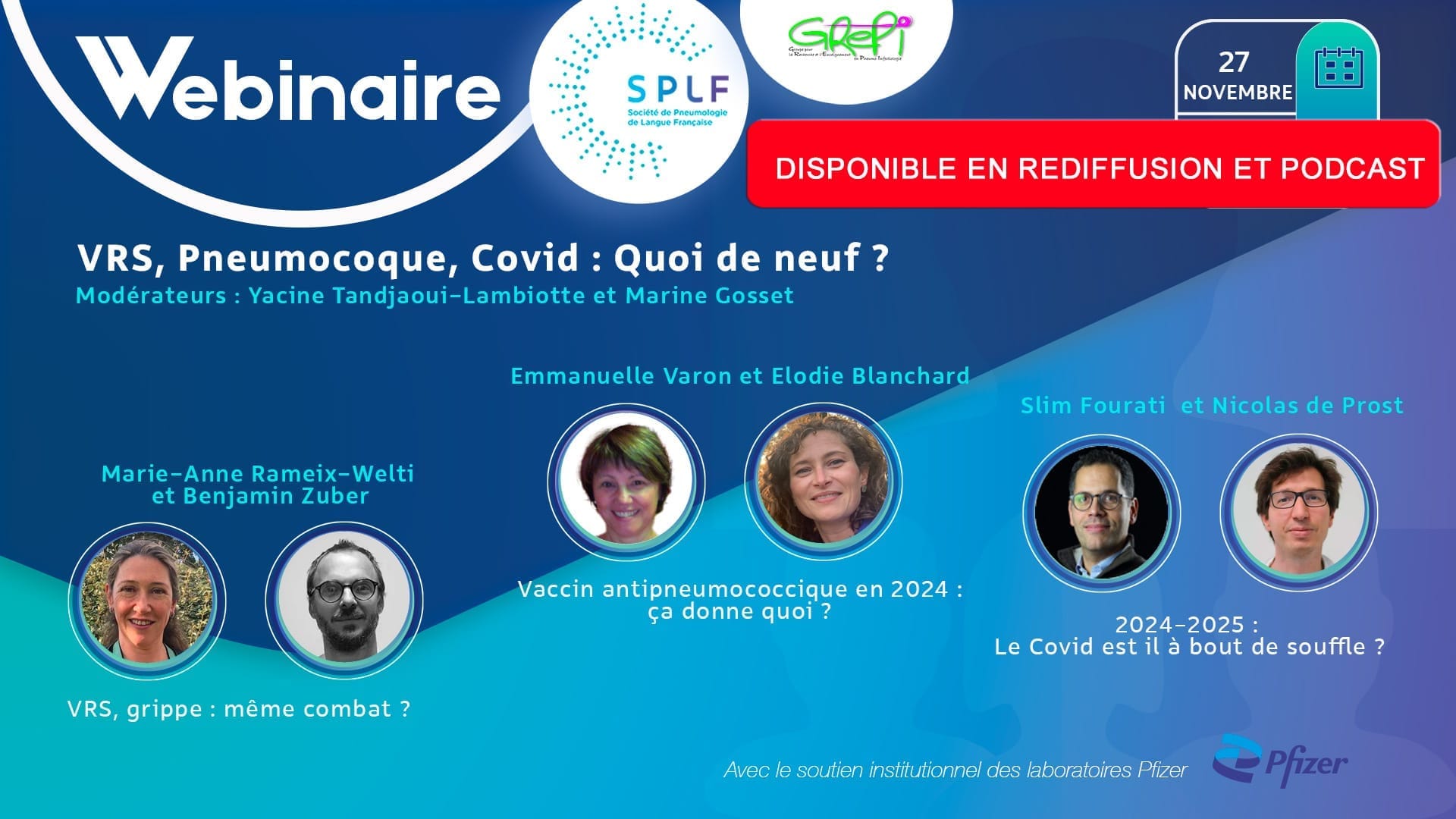 VRS, grippe: même combat ? - Société de Pneumologie de Langue Française